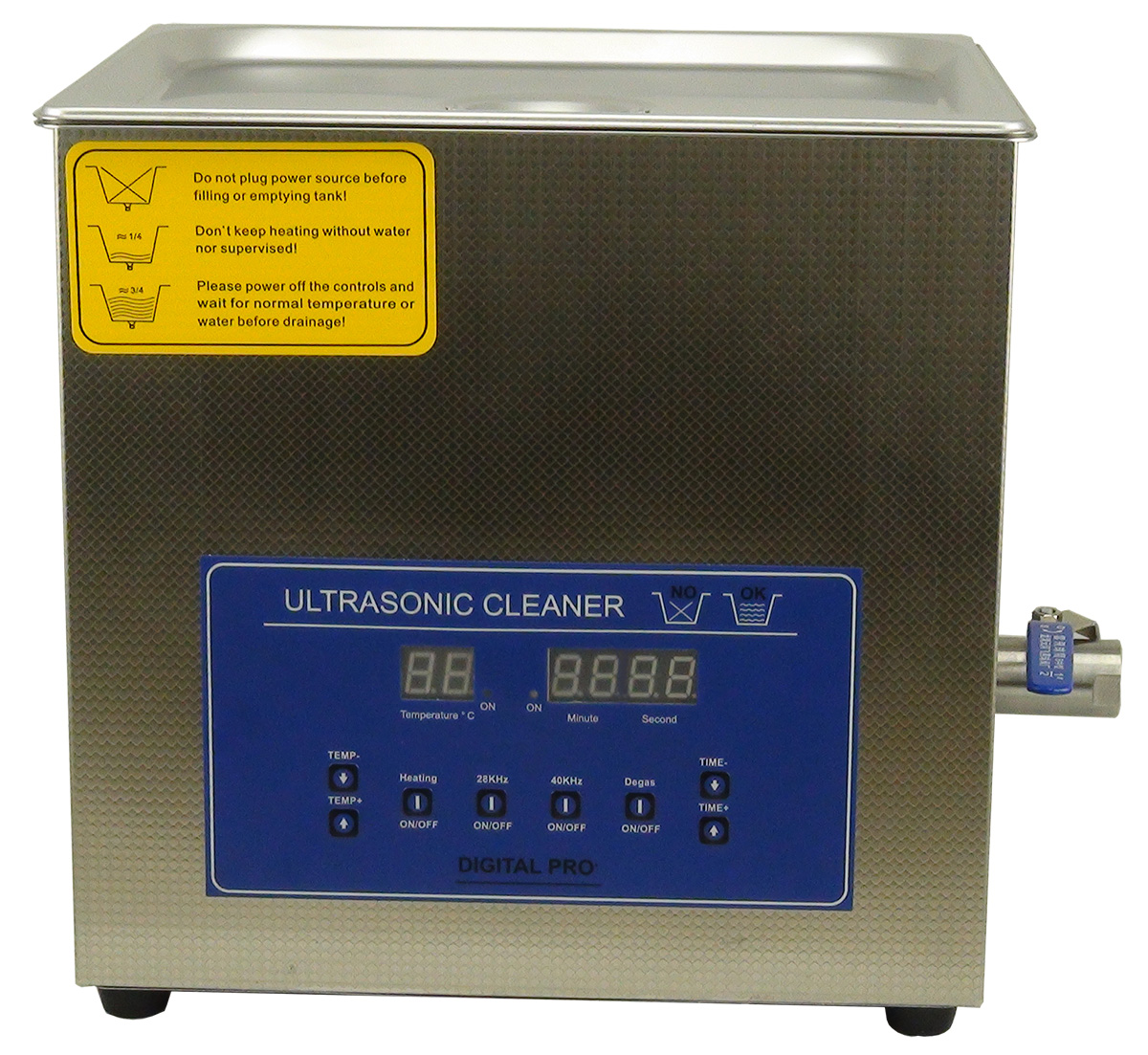 Small ultrasonic cleaning machine dual frequency/degassing series ...